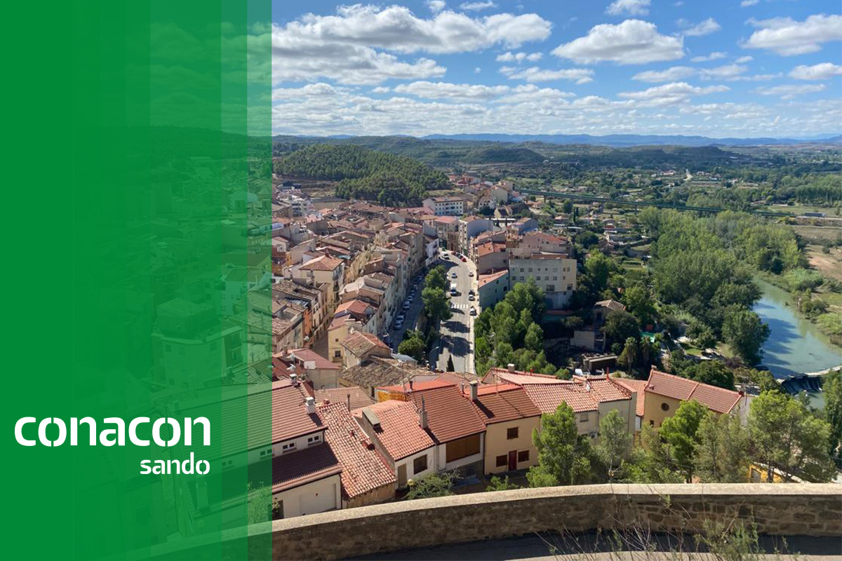 Conacon realizará el tratamiento de las carreteras de Alcañiz